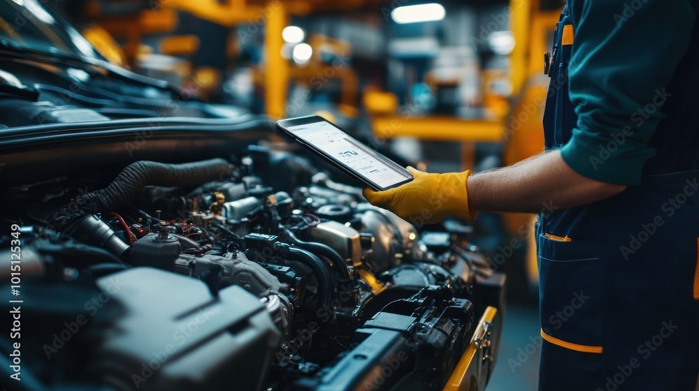 Augmented reality diagnostics tablet: AR-powered engine inspection ...