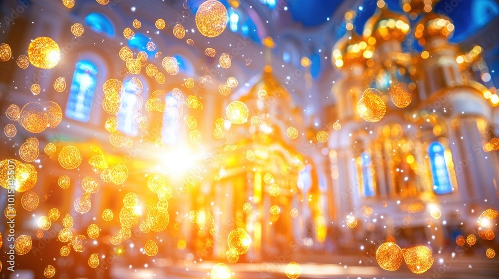 Illustration Stock Intercession of the theotokos: spiritual celebration ...