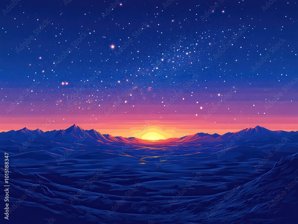 Cosmic Serenity - Minimalist HDRI Panorama with Milky Way and Stars ...