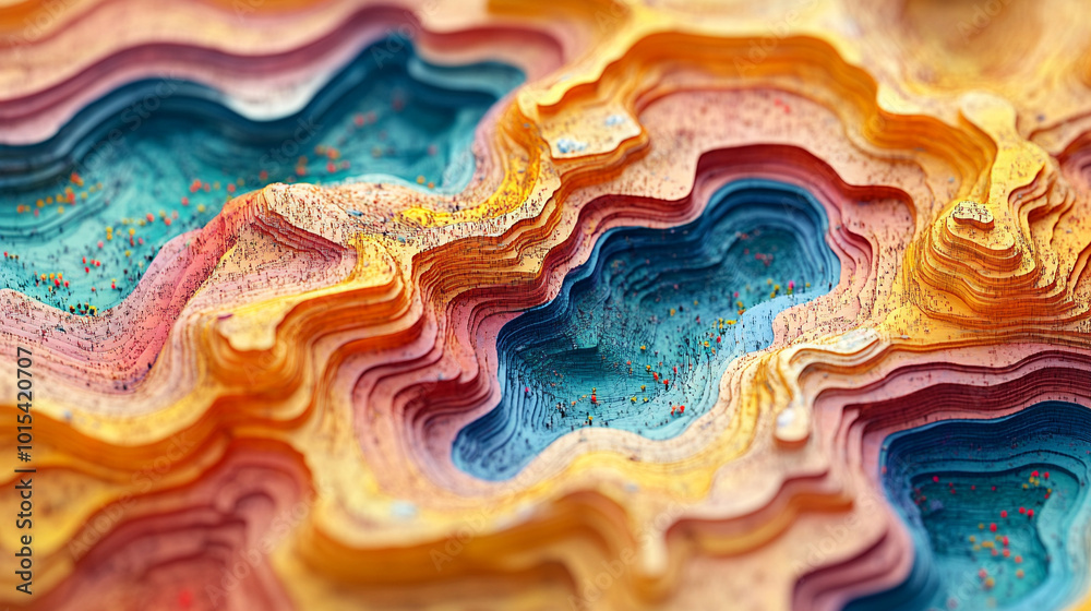 Gis Geodata Mapping Concept Illustrates Advanced Spatial Analysis This
