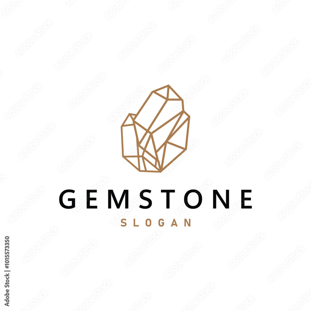Gemstone Jewelry Logo, Design Vector Template Symbol Illustration Stock ...