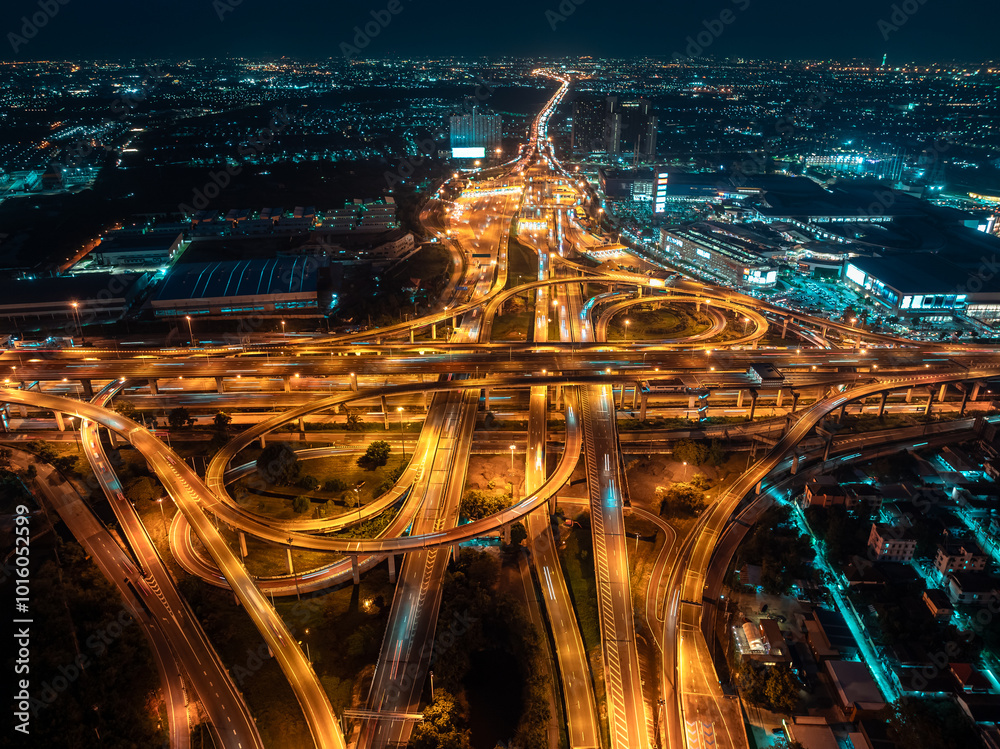 Burapha Withi Expressway, Industrial Ring Road, Bangna Intersection ...