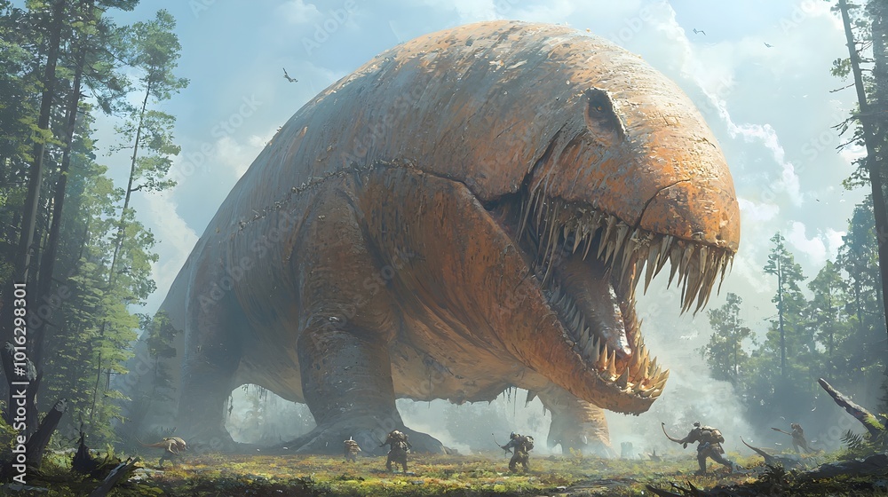 Fierce theropod dinosaurs such as tyrannosaurs and dromaeosaurids ...