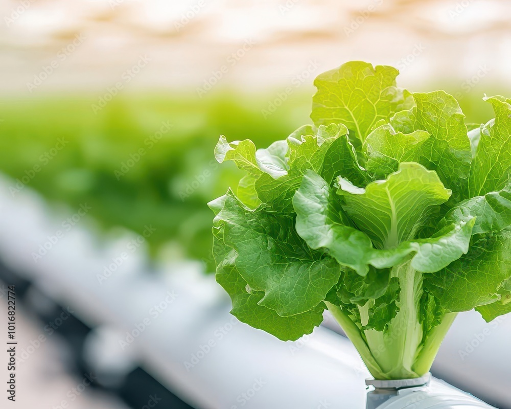 Vertical hydroponic towers inside a greenhouse, maximizing space and ...