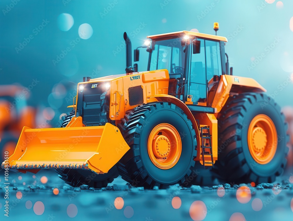 AI-enabled loader fleet operating autonomously on a large-scale smart ...
