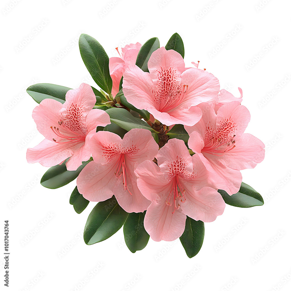 Azalea plant in PNG format isolated on transparent background. Stock ...