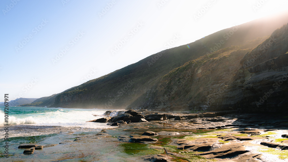 Lilyvale. Coastal View from Palm Jungle Loop Track, Royal National Park ...