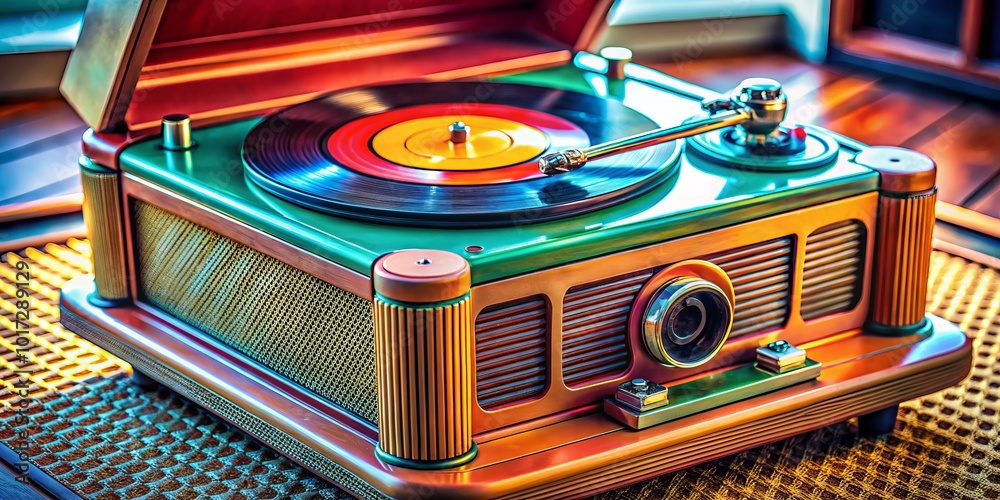 Vintage Antique CD Player with Classic Design, Retro Appeal, and Unique ...