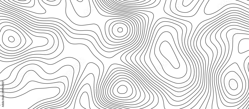 White topology and topography vector design abstract background contour ...