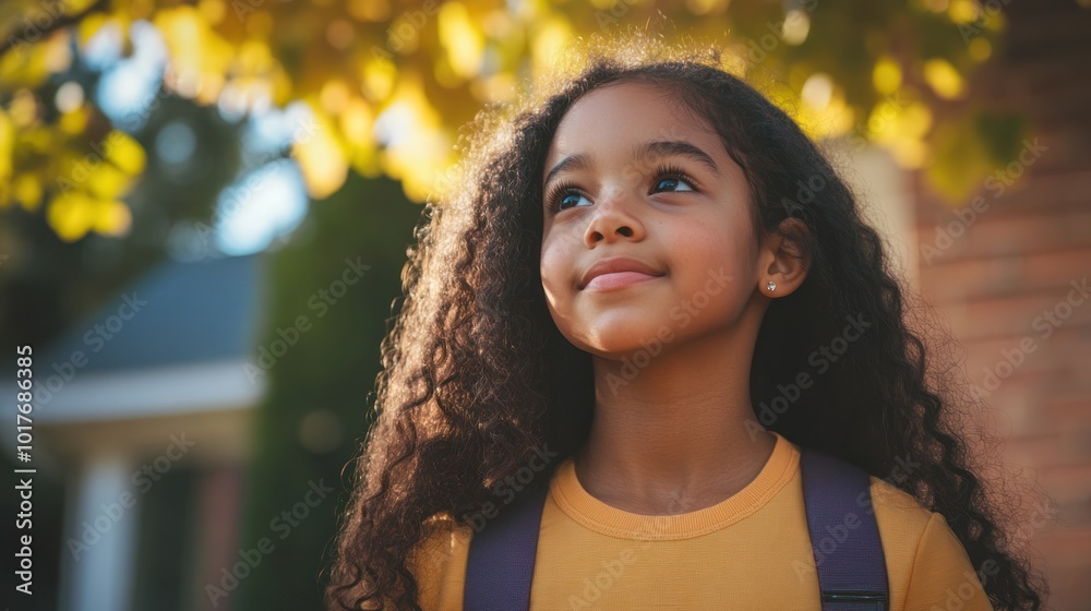 School girl in a social-emotional learning program for mental wellness ... School girl in a social-emotional learning program for mental wellness ...