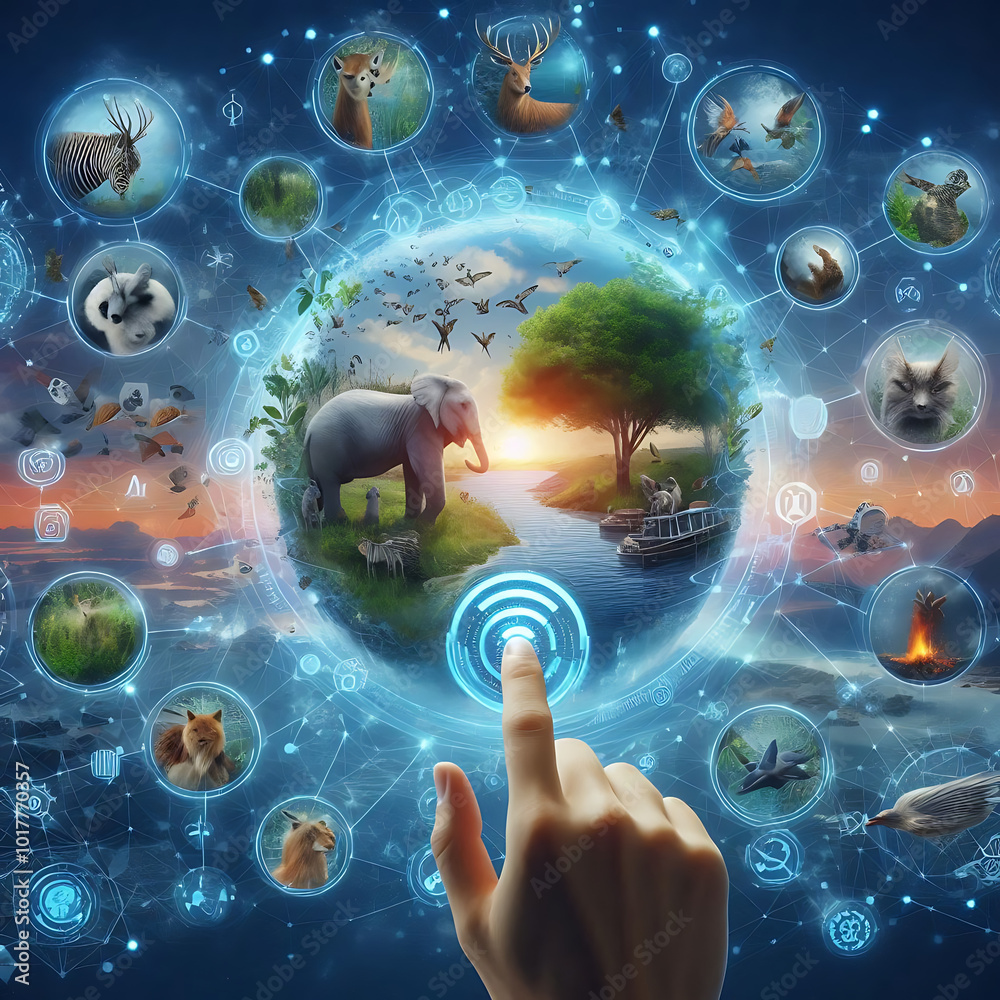 AI directing the minds of animals and humans to help reduce pollution ...