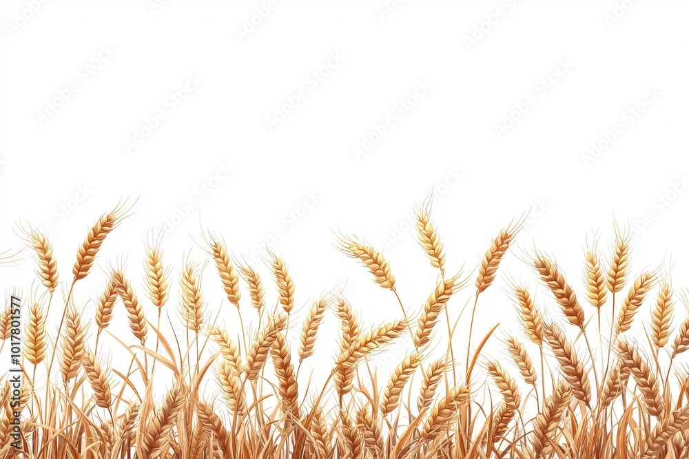Wheat field isolated on transparent background, wheat field clipart png ...