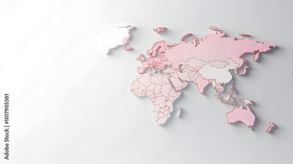 Time-zone map global map with highlighted circadian regular Stock ...