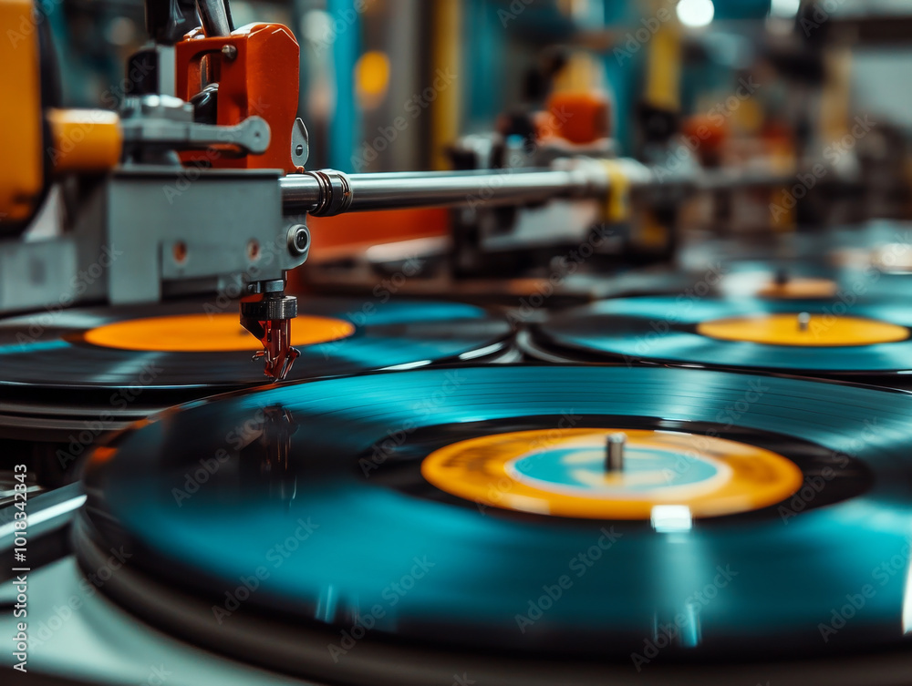 The Art of Vinyl Record Pressing A Close-Up View of Modern ...