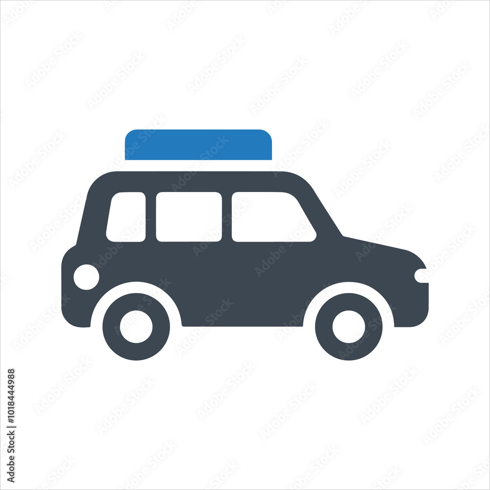 Car icon. Customer pick up. Road trip icon Stock Vector | Adobe Stock