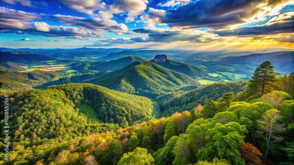 Breathtaking vistas from Burley Mountain Lookout offer sweeping views ...
