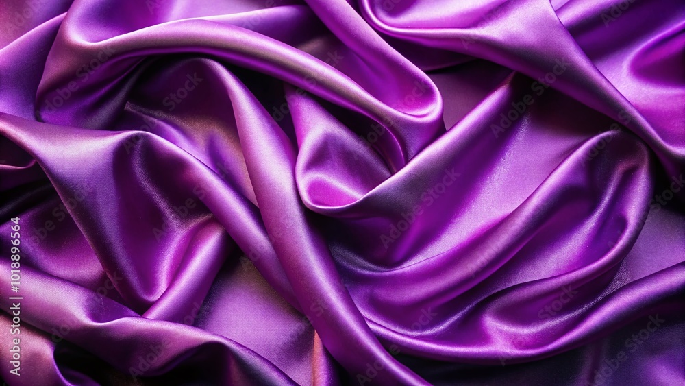 Luxurious Purple Satin Fabric Texture for Elegant Backgrounds, Fashion ...