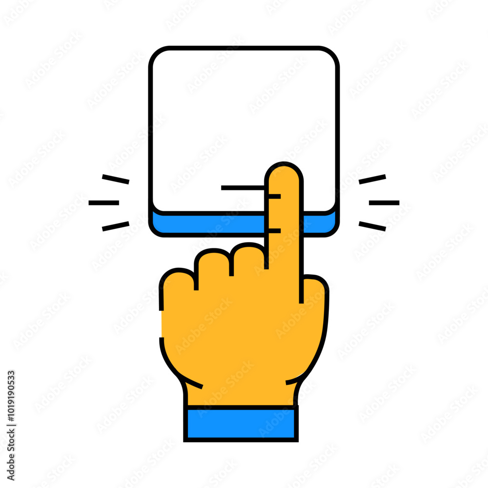 turn off line icon vector. turn off sign. isolated symbol illustration ...