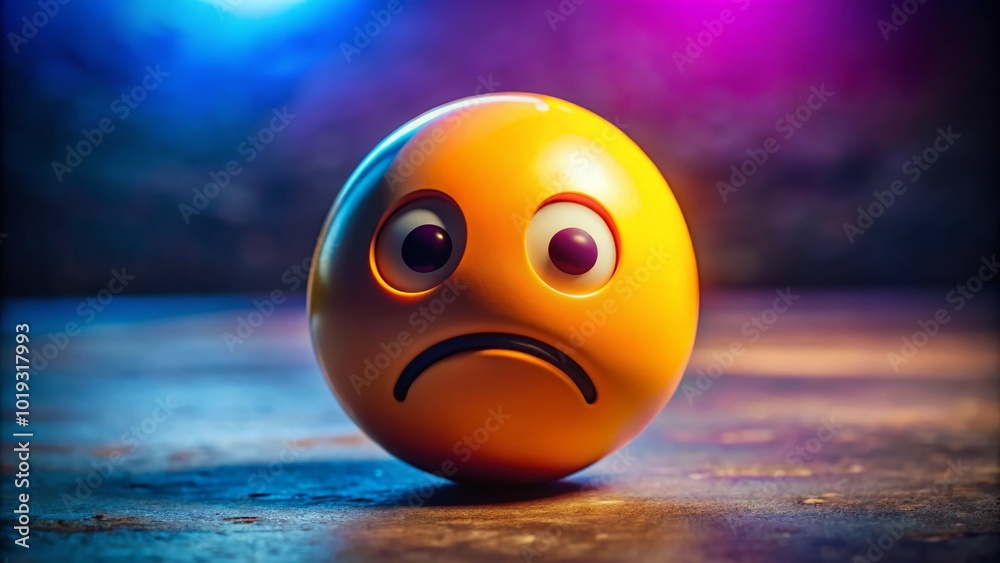 Sad emoji representing feelings of disappointment, loneliness, and ...