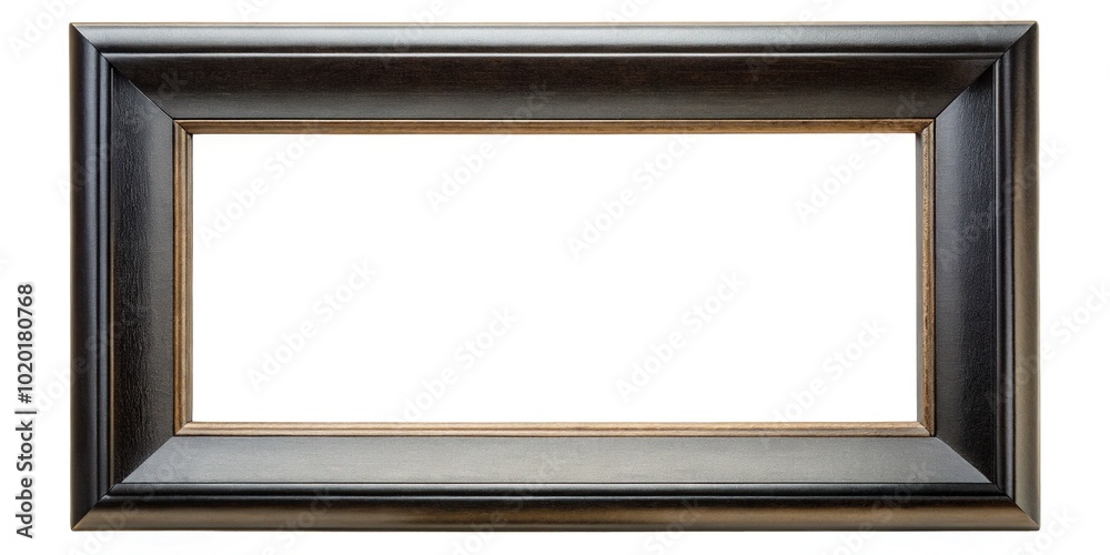 Elegant Rectangle Border Design Template for Certificates and Cards in ...