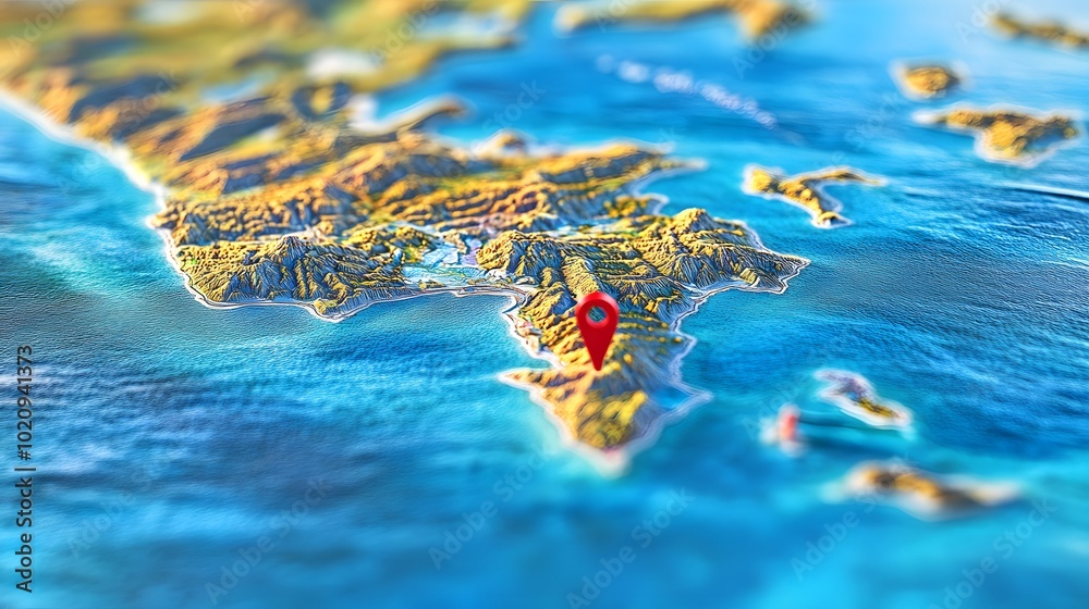 Detailed map of affected islands in the Pacific region, illustrating ...