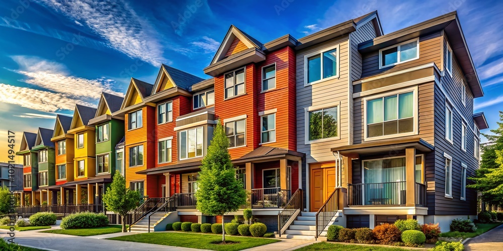 Modern Reihenhaus Architecture: Stylish Multi-Unit Homes for Urban ...