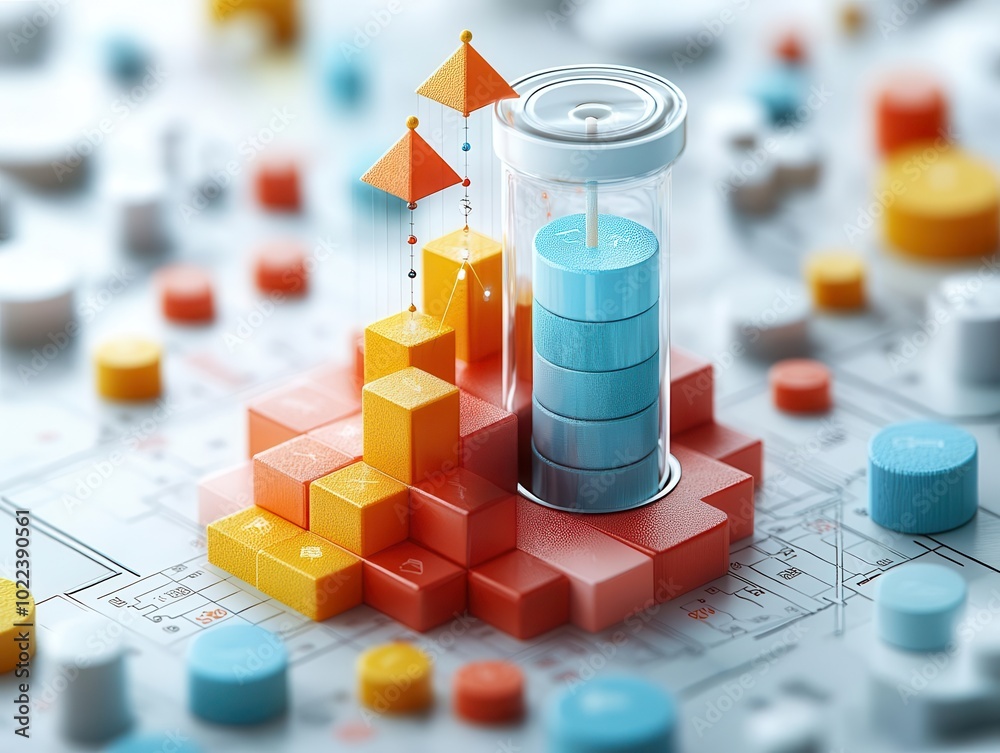 timelines are visually represented in an icon form, illustrating ...