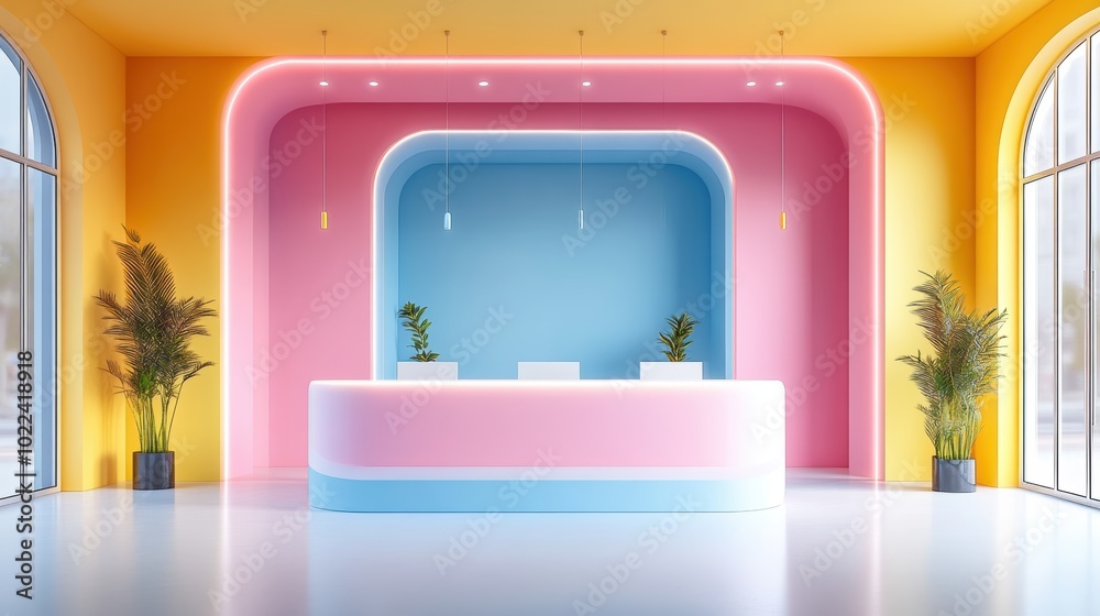 Illustration Stock Exhibition Stand : Impressive Ideas 1.Minimalist ...