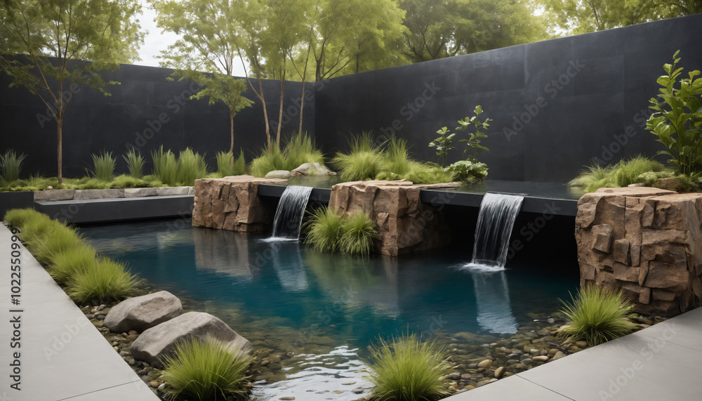 the role of water features in biophilic designenhancing sensory ...
