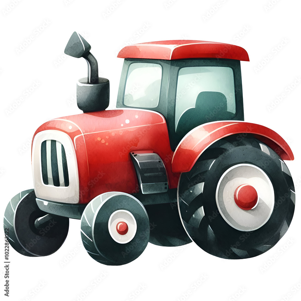 Transport Clipart Set Watercolor Public Transportation PNG Vehicle ...