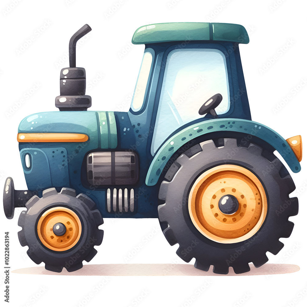 Transport Clipart Set Watercolor Public Transportation PNG Vehicle ...