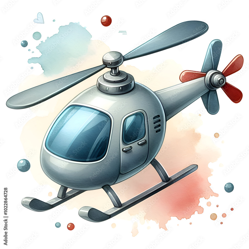 Transport Clipart Set Watercolor Public Transportation PNG Vehicle ...