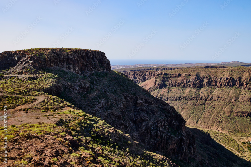 Eine Reise auf Gran Canaria. Mirador Astronómico de la Degollada de las ...