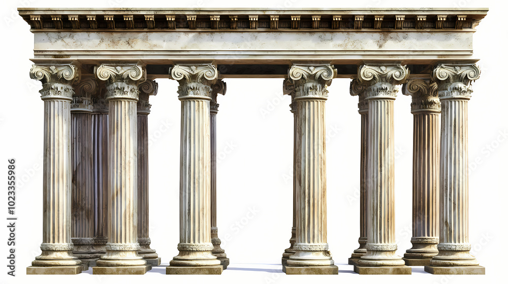 Png image of ancient greek temple pillars. high angle, png image of ...