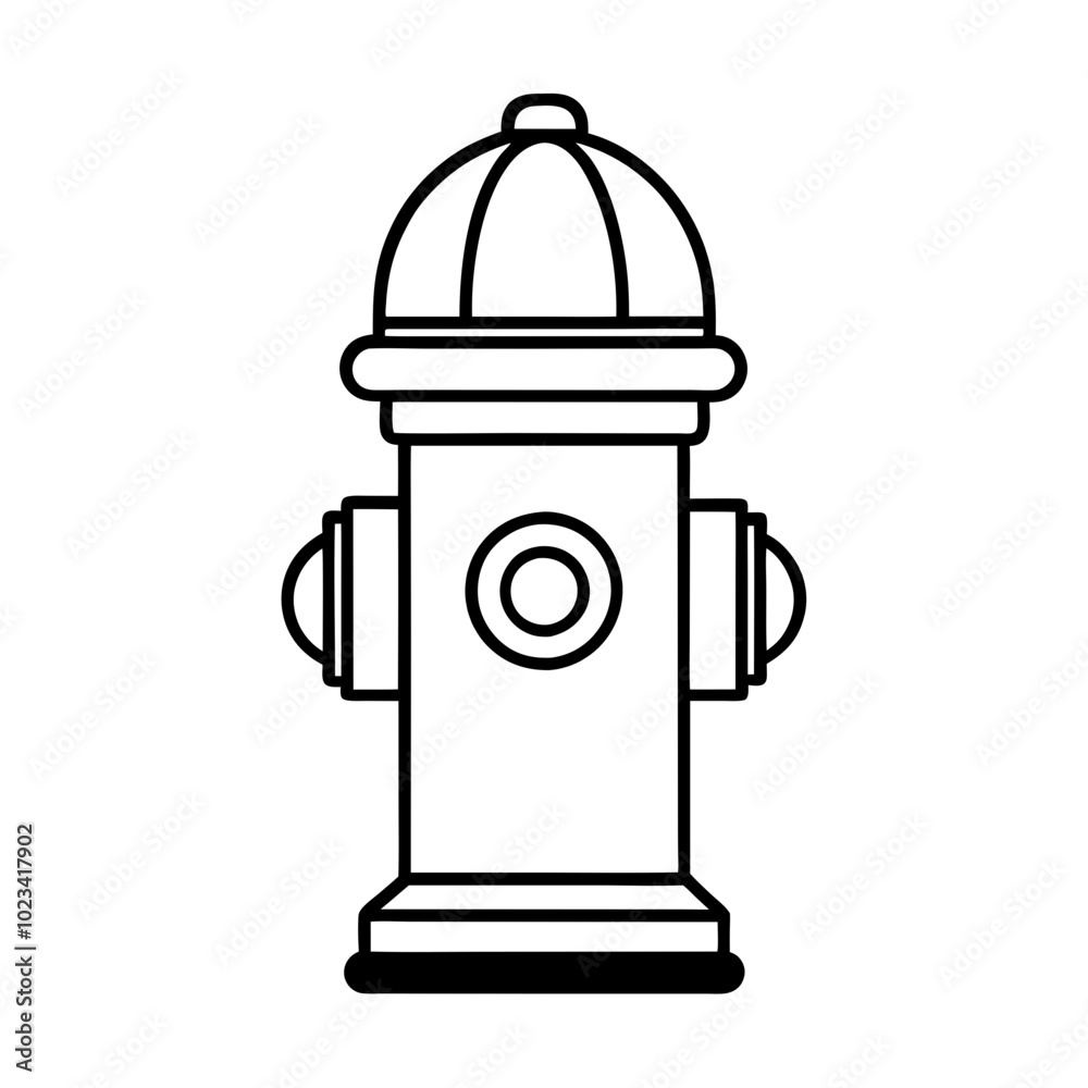 fire hydrant icons. Fire hydrant silhouette water hydrant symbol ...