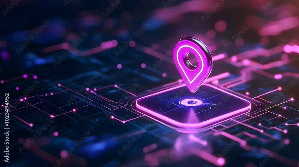 Dynamic Interactive Futuristic Gaming Map - Vivid Colors and Advanced ...