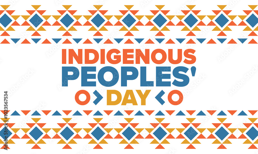 Indigenous Peoples' Day. Native American Day. American Indian culture ...