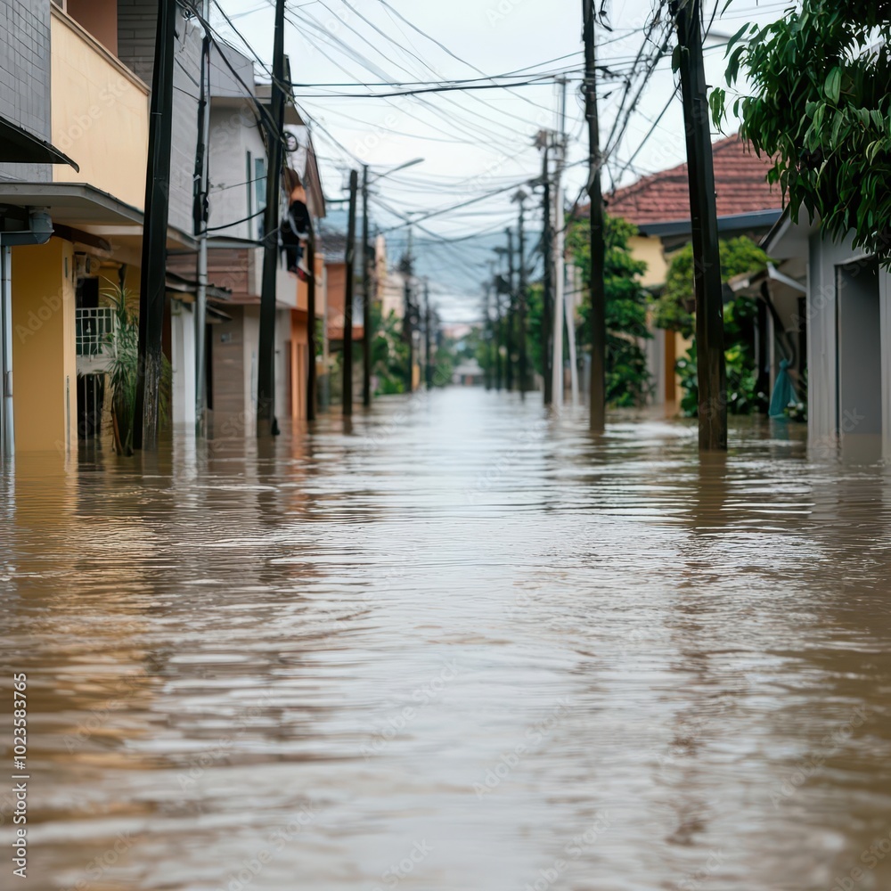Catastrophic flooding caused by Hurricane Milton, streets submerged as ...