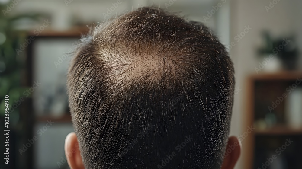 Visual transformation of a patient's head before and after FUE ...