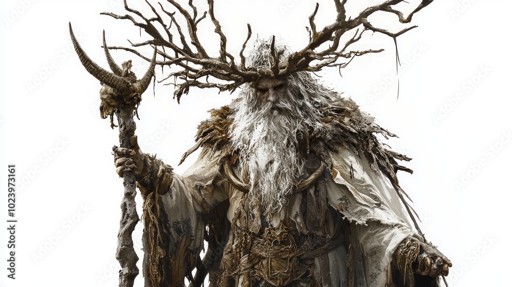 portrayal showcases Chernobog the Slavic god of darkness depicted with ...