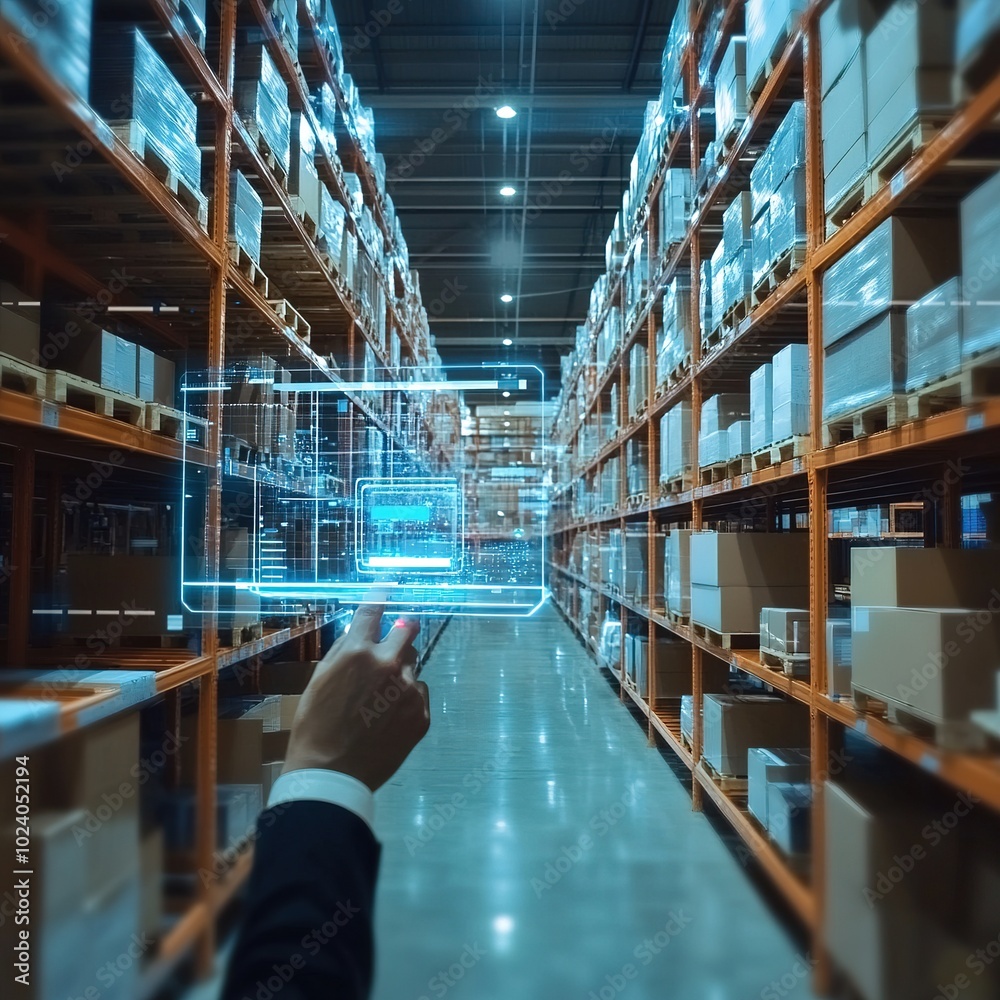 Smart warehouse management system using artificial intelligence (AI ...