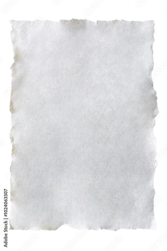 Handmade paper, torn paper, A4 Stock Photo | Adobe Stock