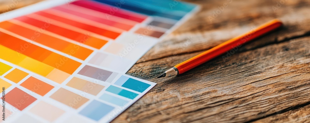 AI software generating color palettes and mood boards for a branding ...