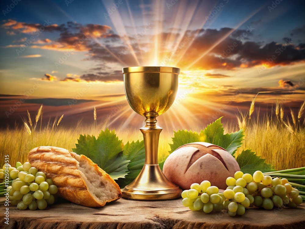 Beautiful Clip Art for Holy Communion Celebrations Featuring Symbols ...