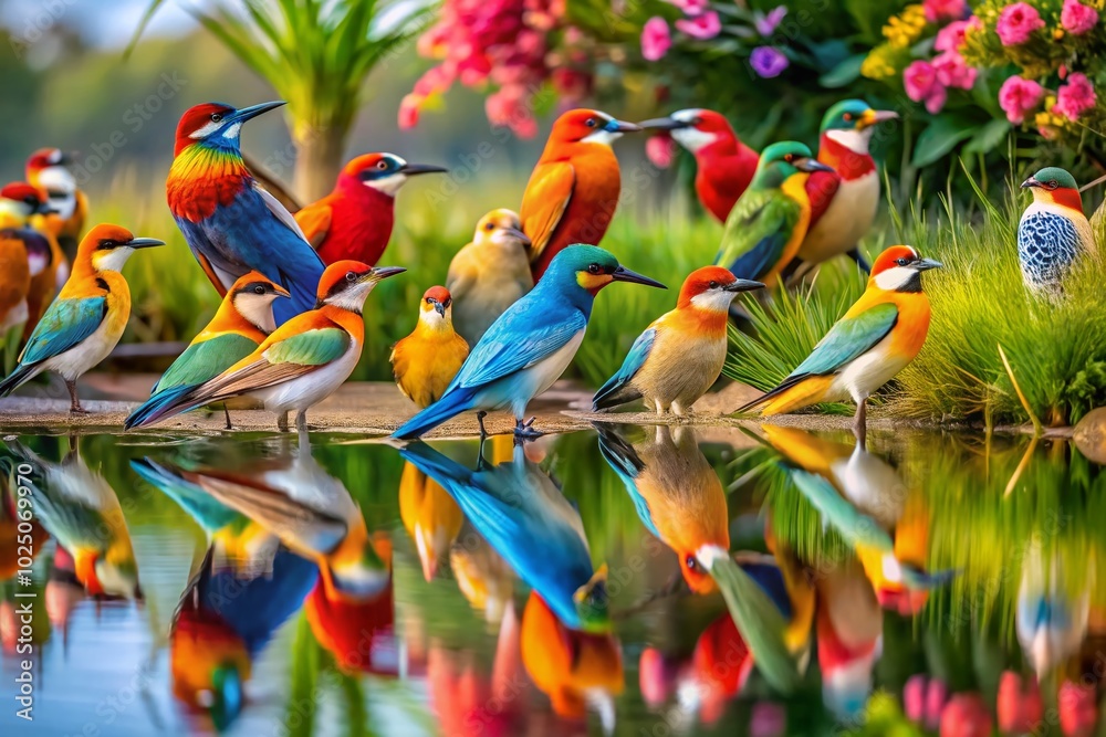 Captivating Birds in Nature: Stunning Avian Species in Vibrant Habitats ...