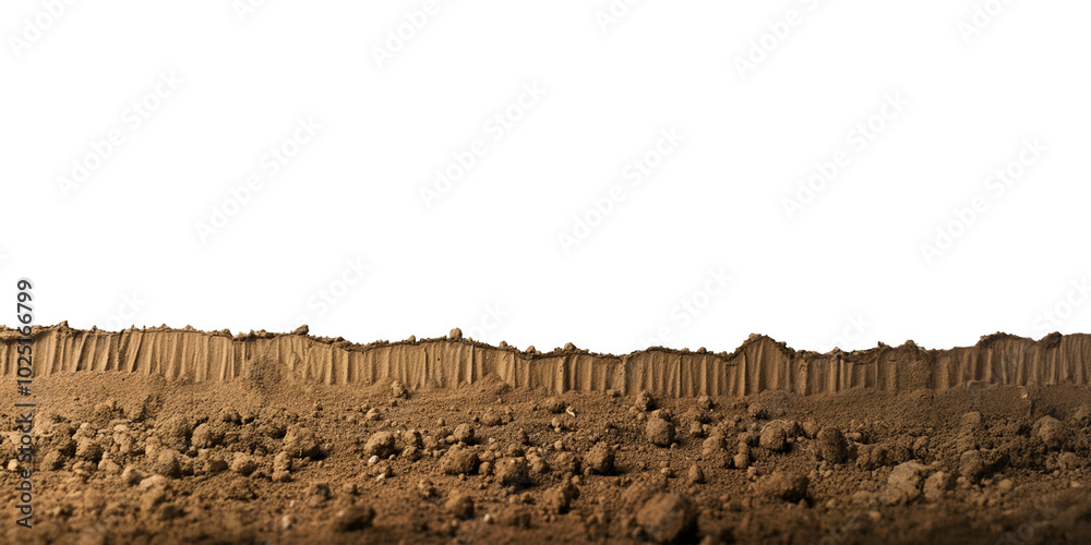 Dirt Soil Landscape Isolated, Transparent PNG Background, Overl Graphic ...