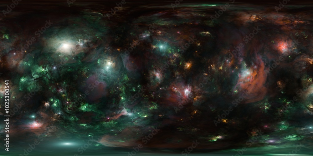 Hyper-Realistic 12K HDRi Skybox with Cosmic Nebula and Stars in 360 ...
