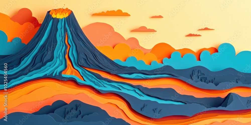 Diverse rock formations and soil types found in volcanic regions ...