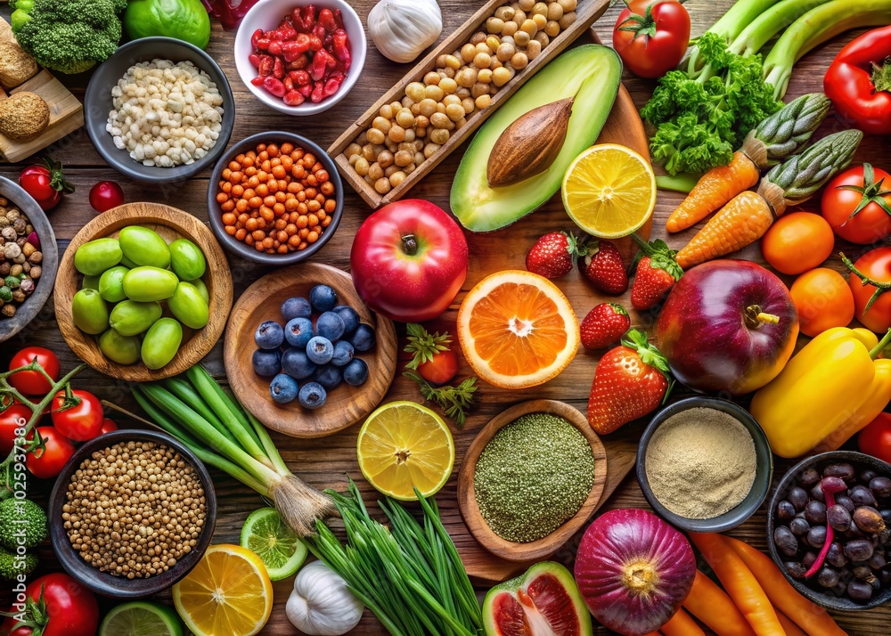 Comprehensive Healthy Food Chart for Balanced Nutrition and Wellness ...