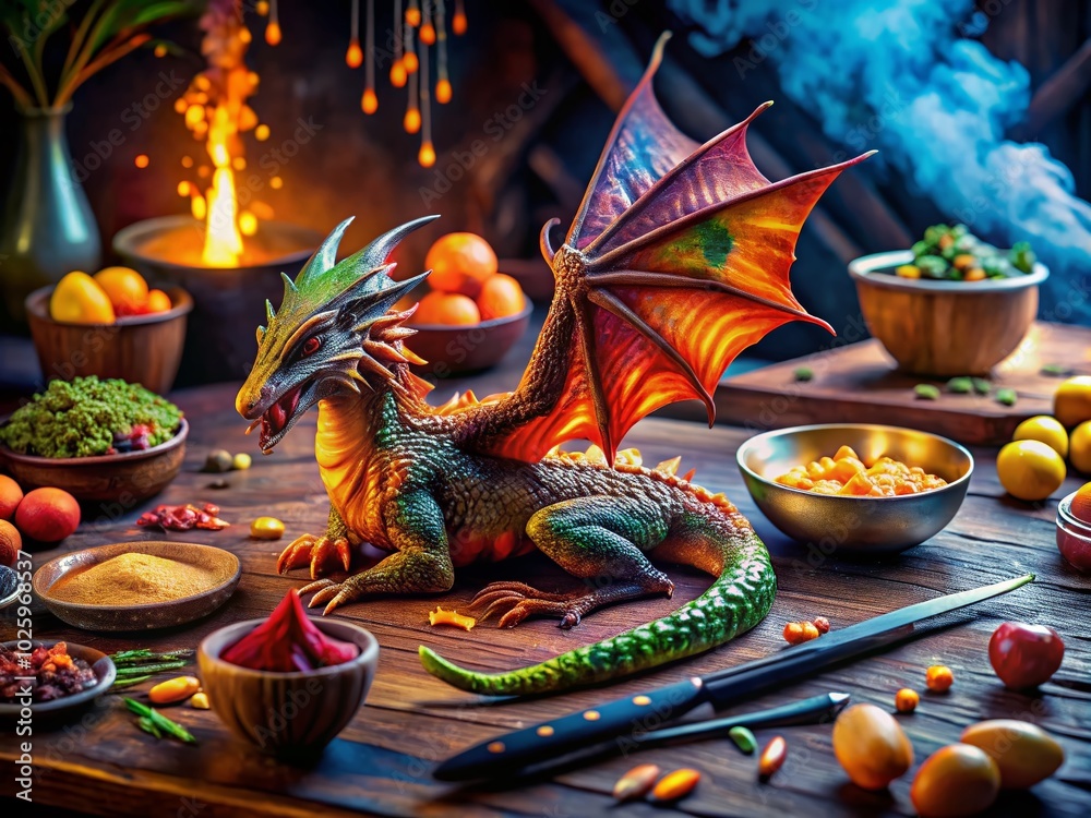 Foto de Stock How to Draw a Dragon Wing: A Step-by-Step Guide with ...